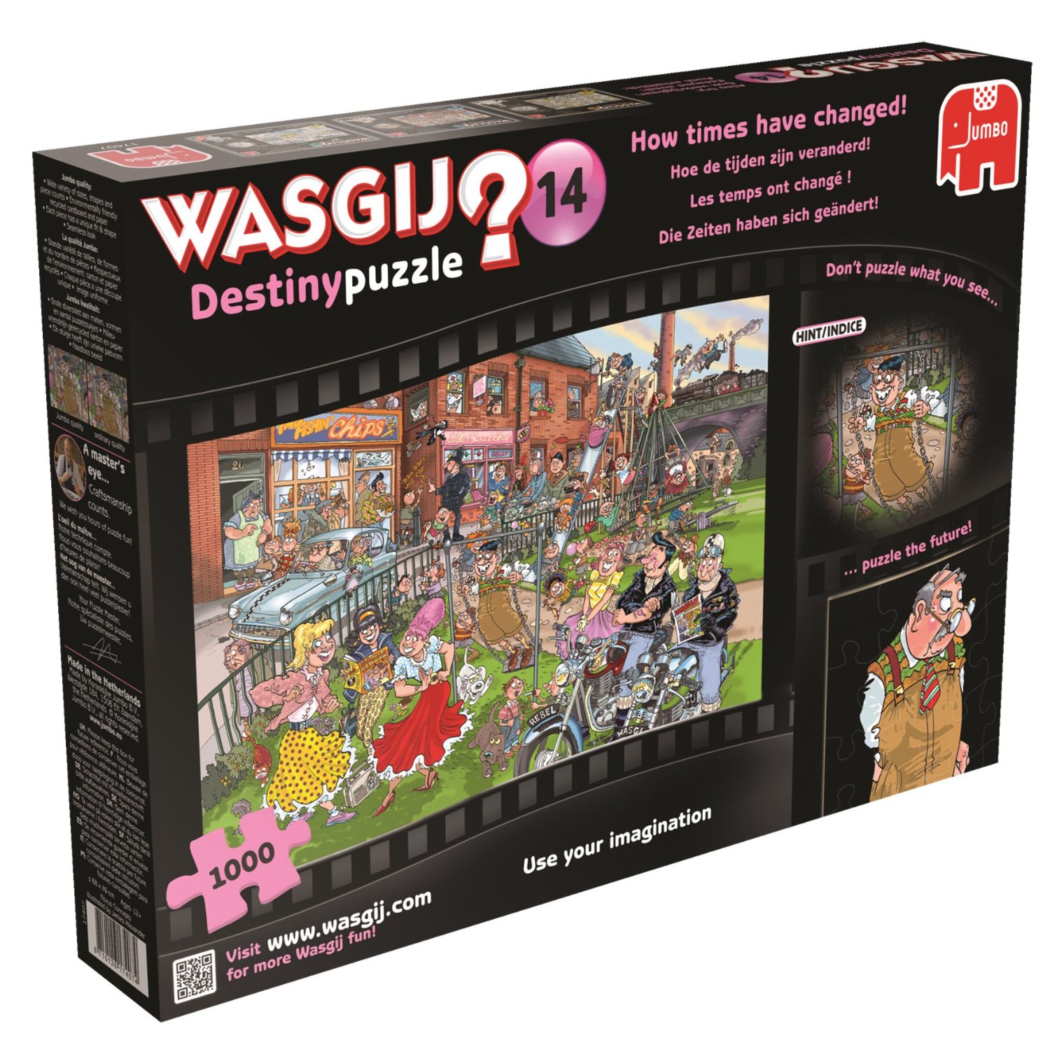 Wasgij Destiny 14 How Times Have Changed Jigsaw Puzzle Solution wasgij-destiny-14-how-times-have-changed-jigsaw-puzzle-solution