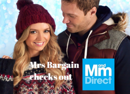 Mrs Bargain checks out MandMdirect - Money saving blog - Mrs Bargain Hunter