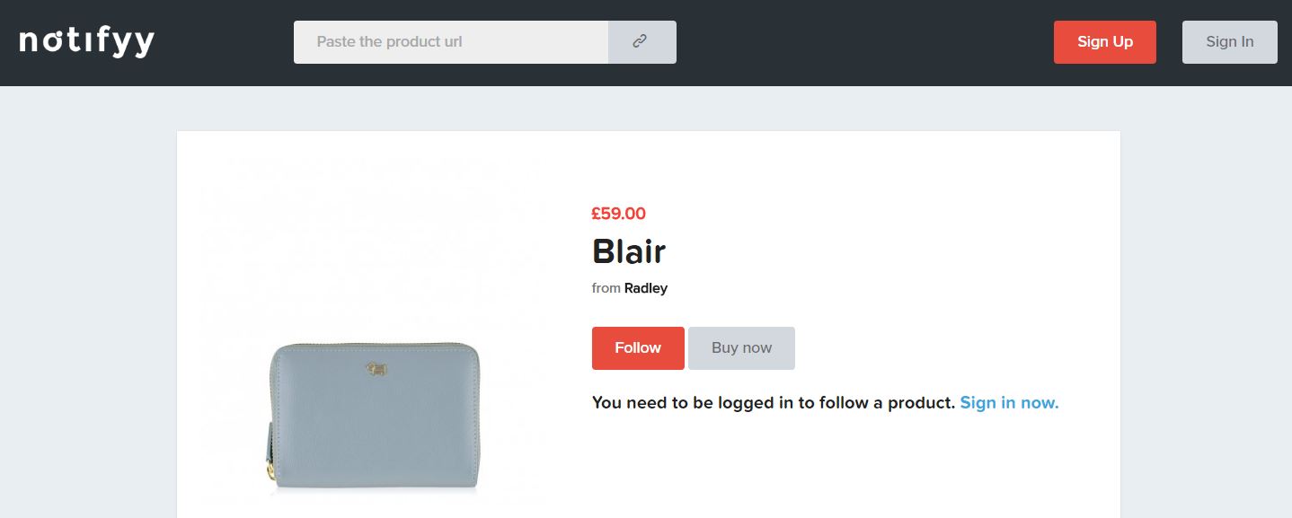 New price tracking site launches - Notifyy - Money saving blog - Mrs Bargain Hunter